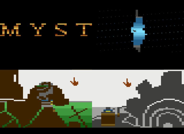90年代名作ゲーム『Myst』が、8bitゲーム機「Atari 2600」に“移植”中 | Gadget Gate