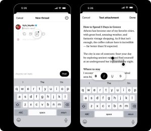 X対抗のThreadsに「1万文字の長文添付」できる新機能 | Gadget Gate